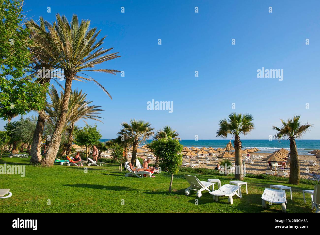 Side Beach, Turkish Riviera, Turkey Stock Photo - Alamy