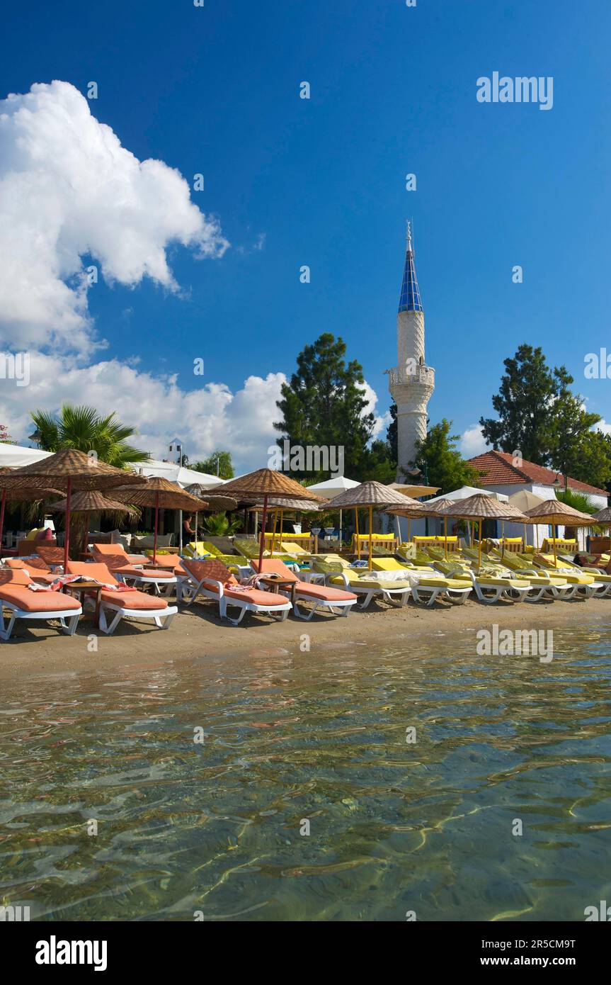 Bitez beach near Bodrum, Turkish Aegean, Aegean Sea, Turkey Stock Photo ...