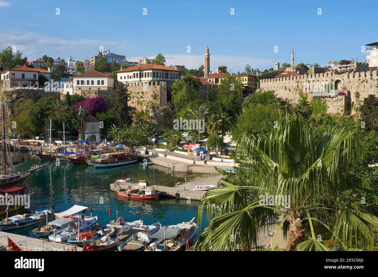Port of Antalya, Turkish Riviera, Turkey Stock Photo - Alamy