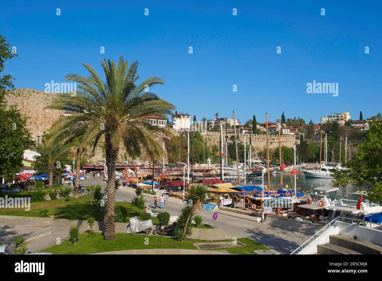 Port of Antalya, Turkish Riviera, Turkey Stock Photo - Alamy