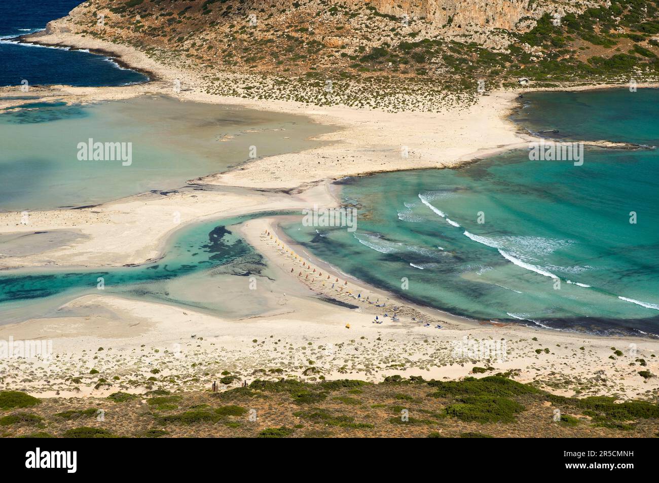 Balos Beach, Gramvousa Peninsula, Crete, Greece Stock Photo - Alamy