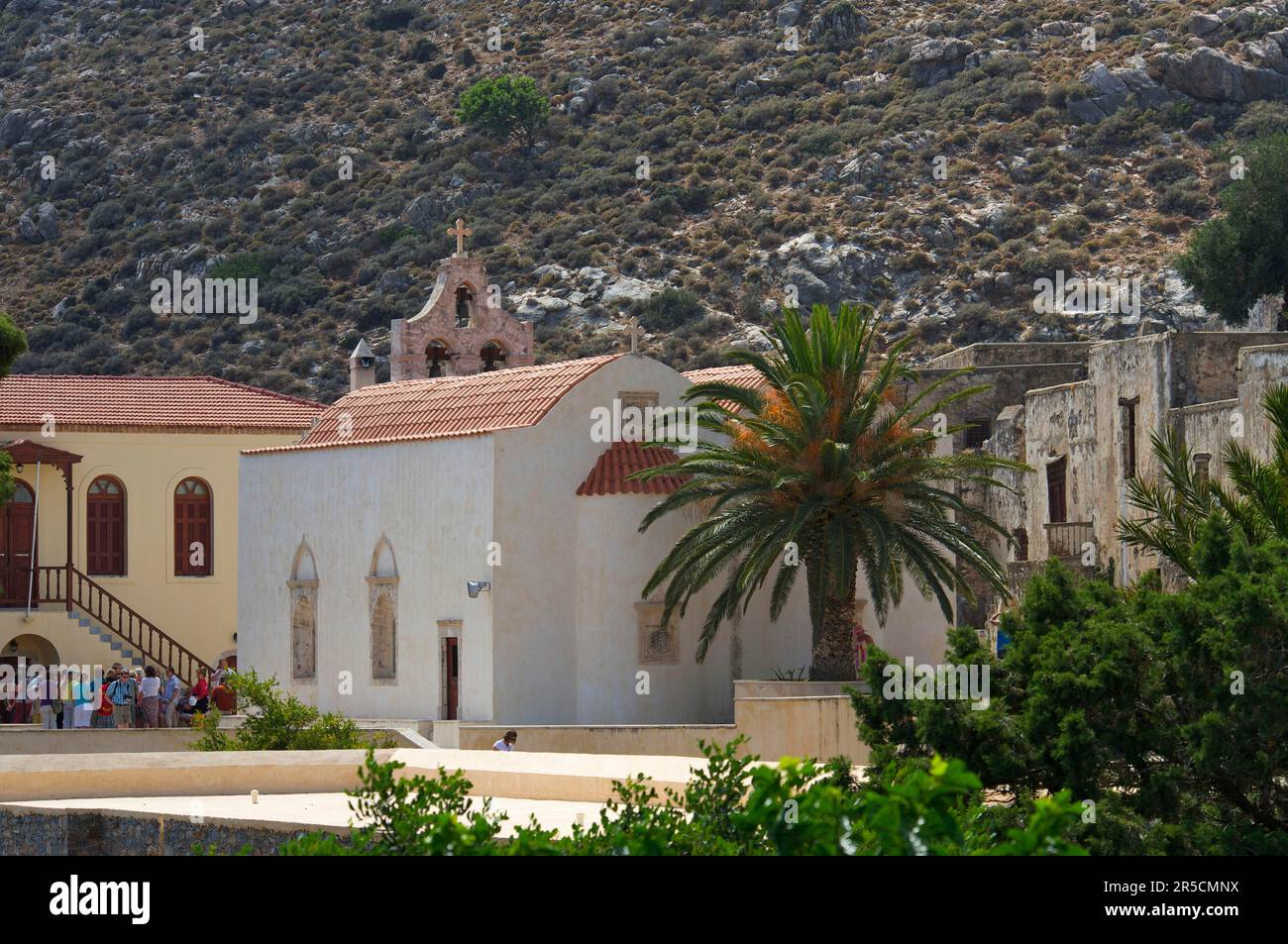 Preveli Monastery, South Coast, Crete, Greece Stock Photo - Alamy