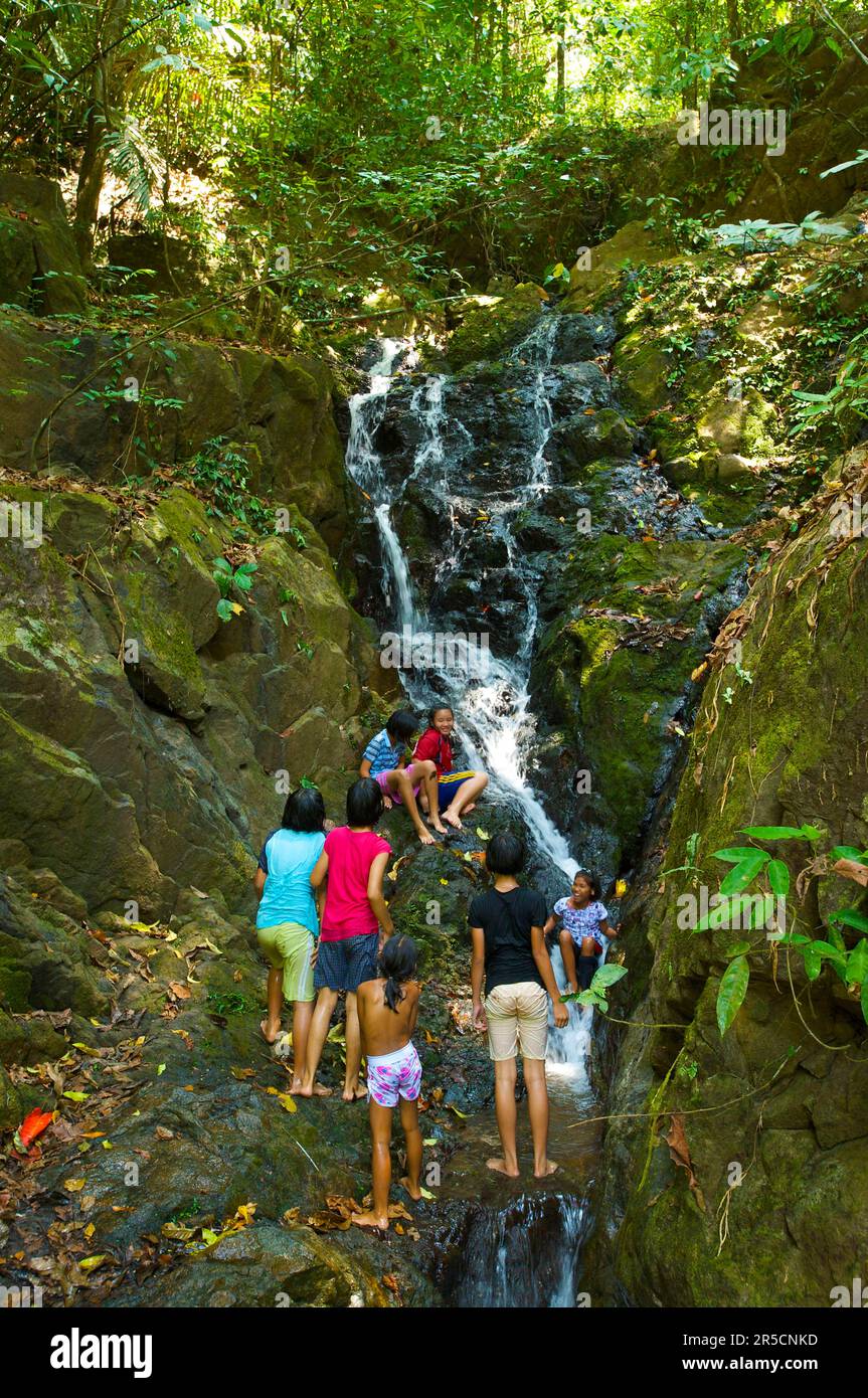 Tonsai Waterfall, Phuket Island, Thailand Stock Photo - Alamy