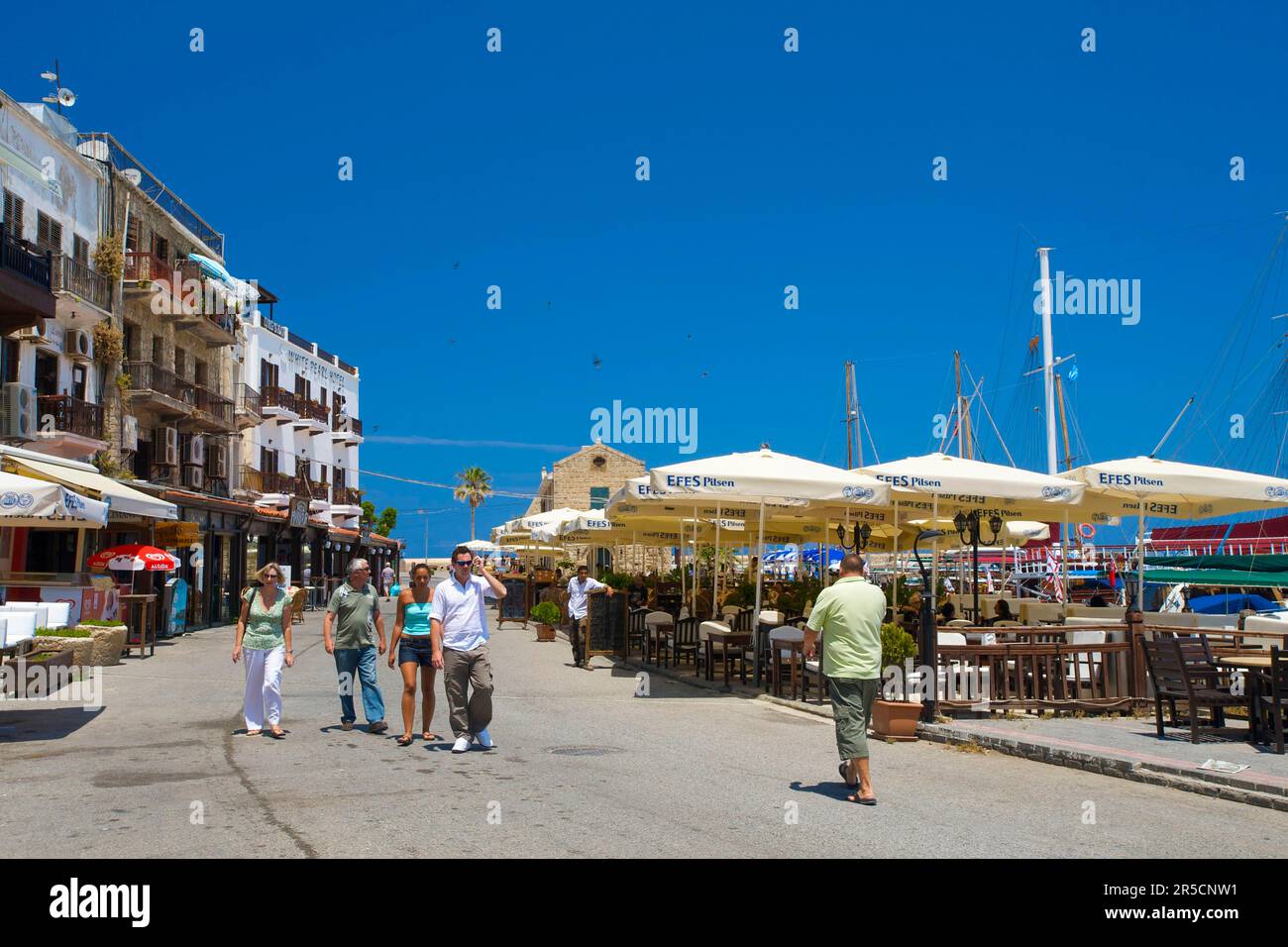 Port of Girne/Keryneia in North Cyprus, Girne, Keryneia, North Cyprus ...