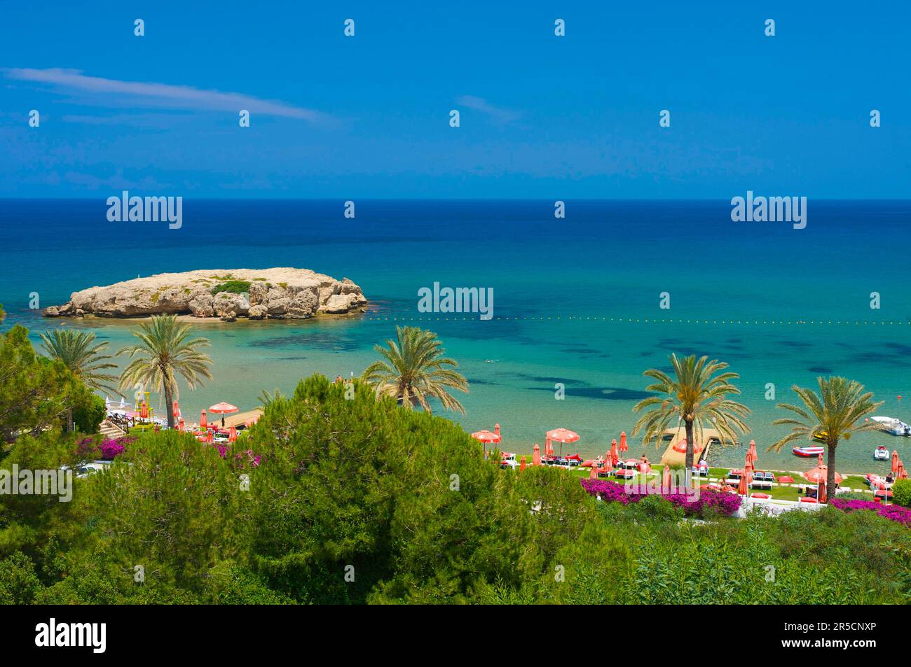 Beach west of Girne/Keryneia in North Cyprus, Girne, Keryneia, North ...