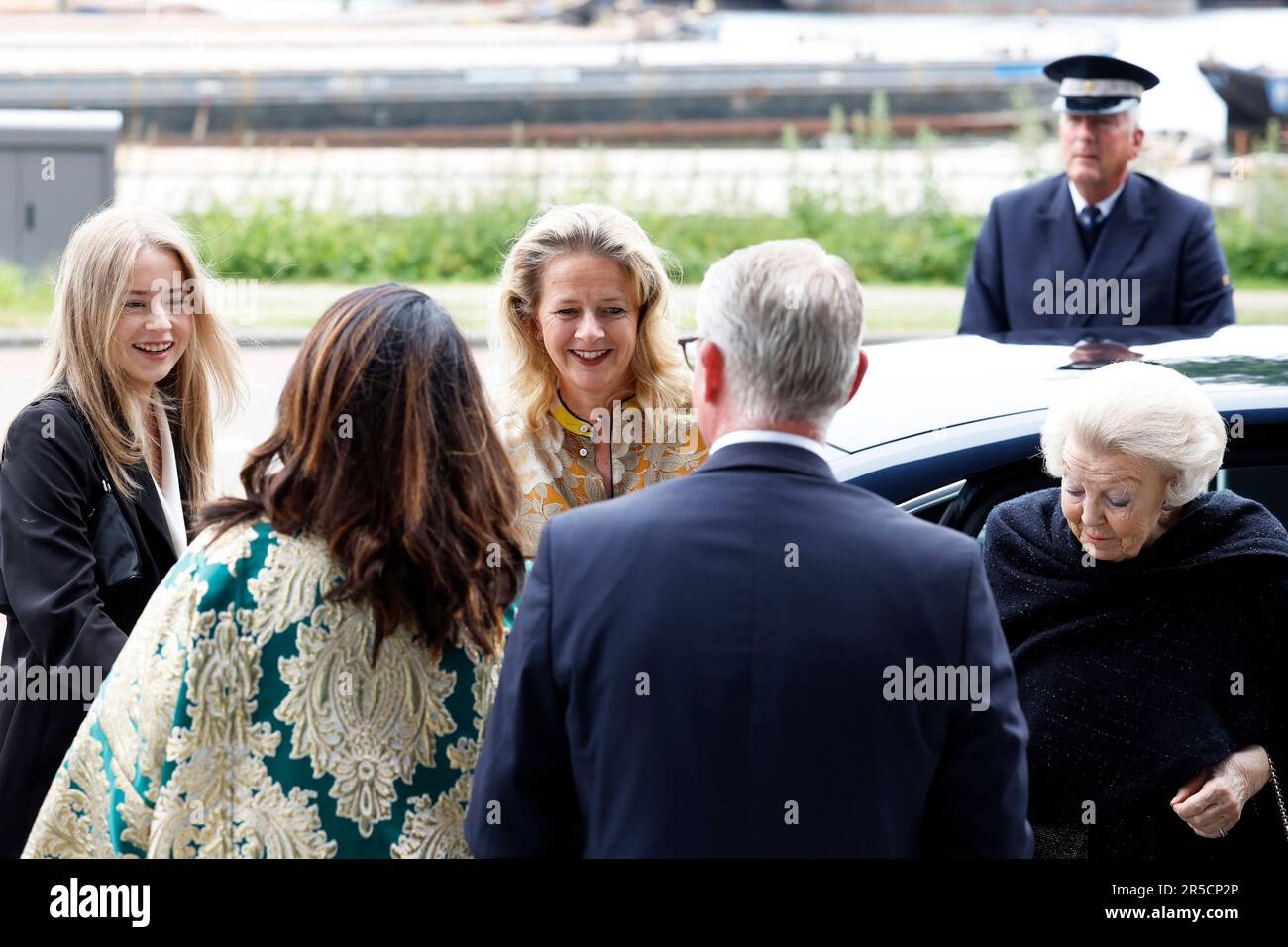 AMSTERDAM - Princess Beatrix, Princess Mabel and daughter Countess ...