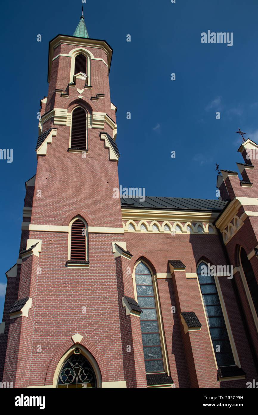 The Holy Cross Church in Bytom, Poland, features striking Gothic ...