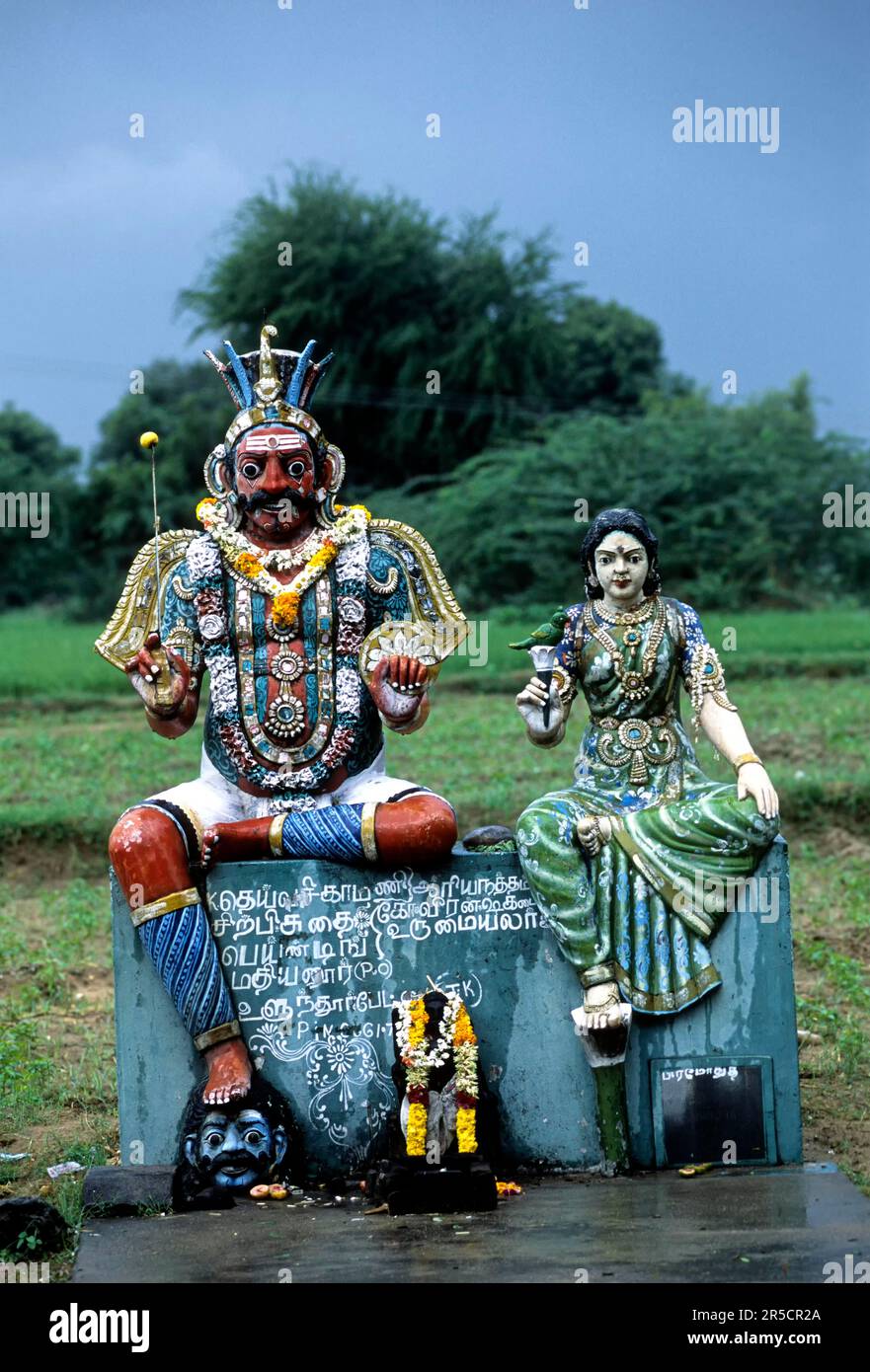 Ayyanar village guardian deity tamil hi-res stock photography and ...