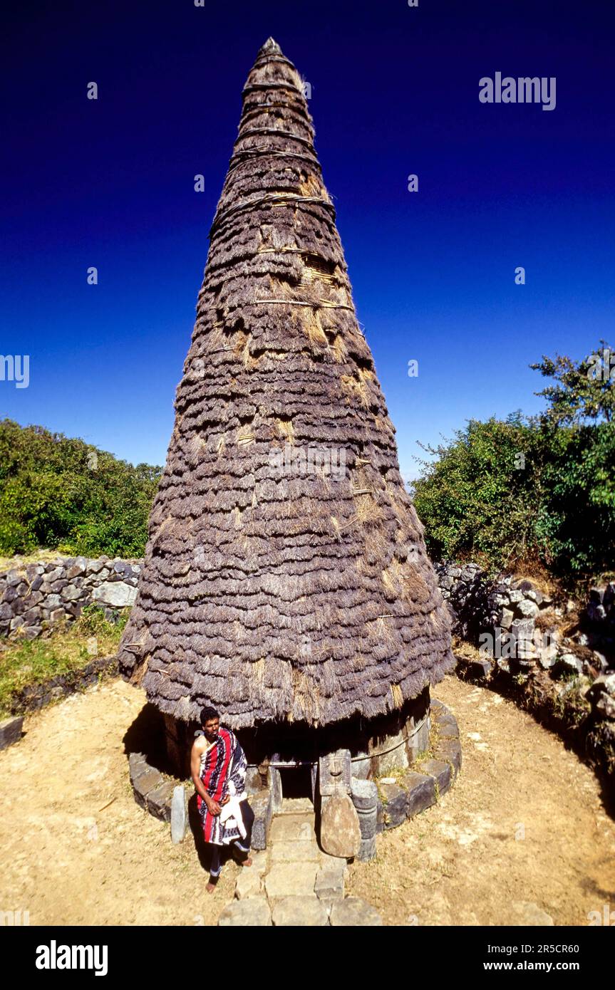Toda tribal temple at Muthanad Mund, Nilgiris, Ooty Udhagamandalam ...
