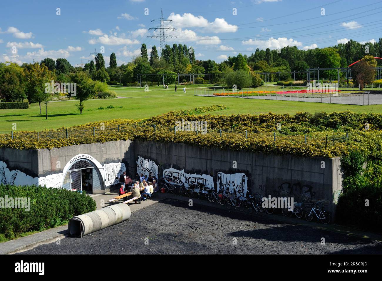Mining gallery, Nordsternpark, Gelsenkirchen, Ruhr area, North Rhine ...