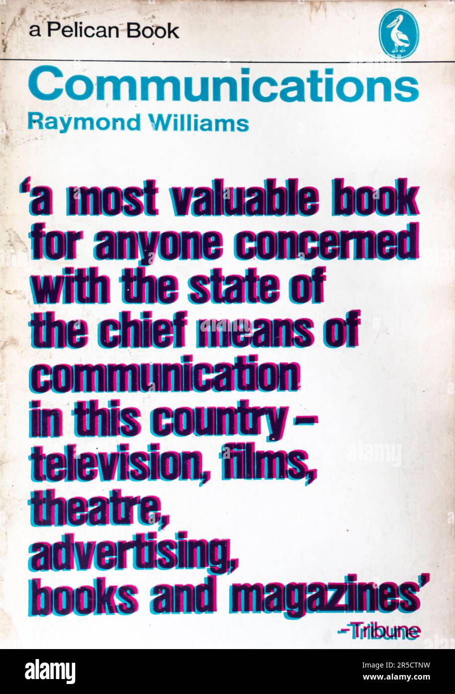 Communications Book by Raymond Williams 1962 Stock Photo - Alamy