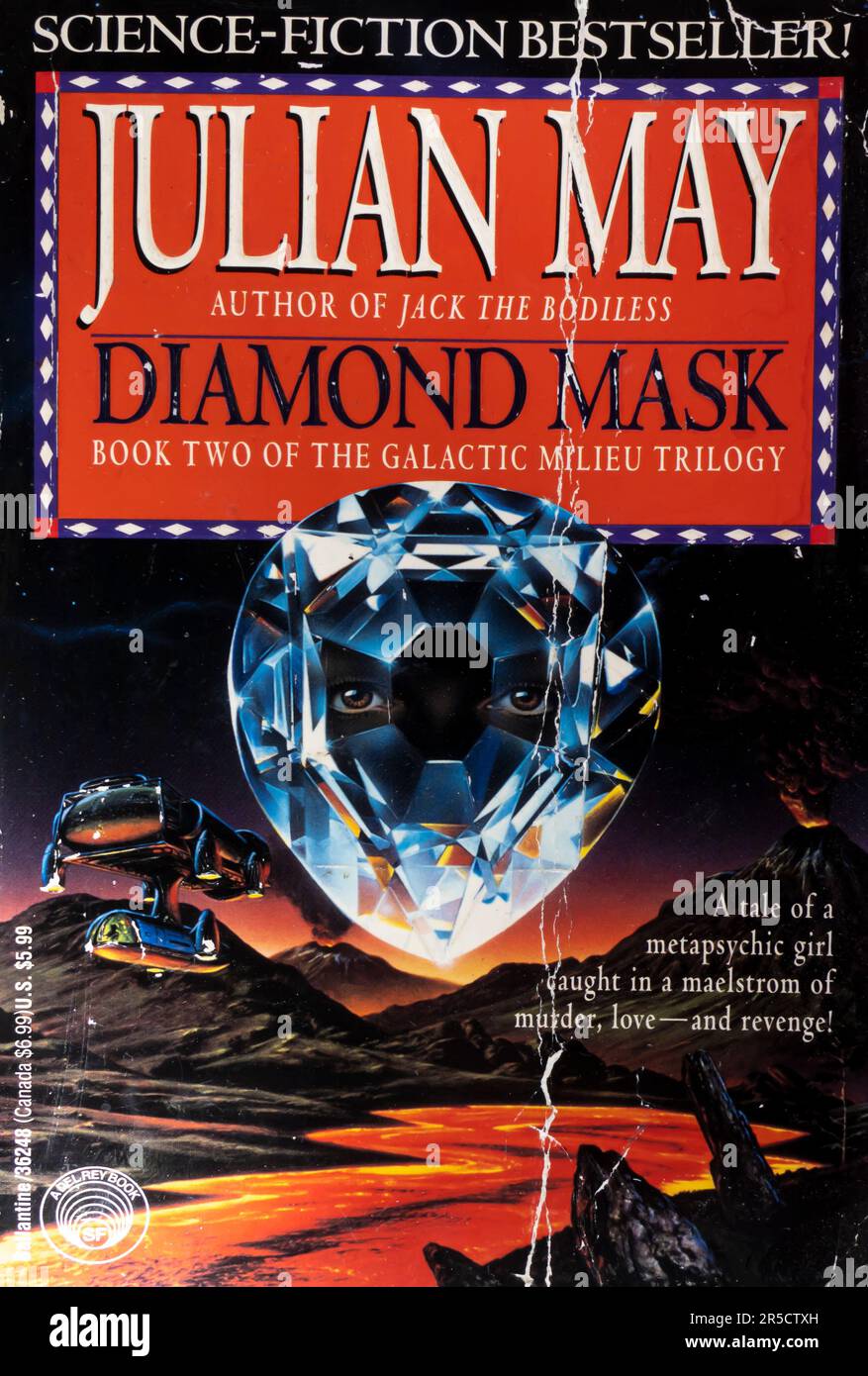 Diamond Mask Book by Julian May 1994 Stock Photo - Alamy