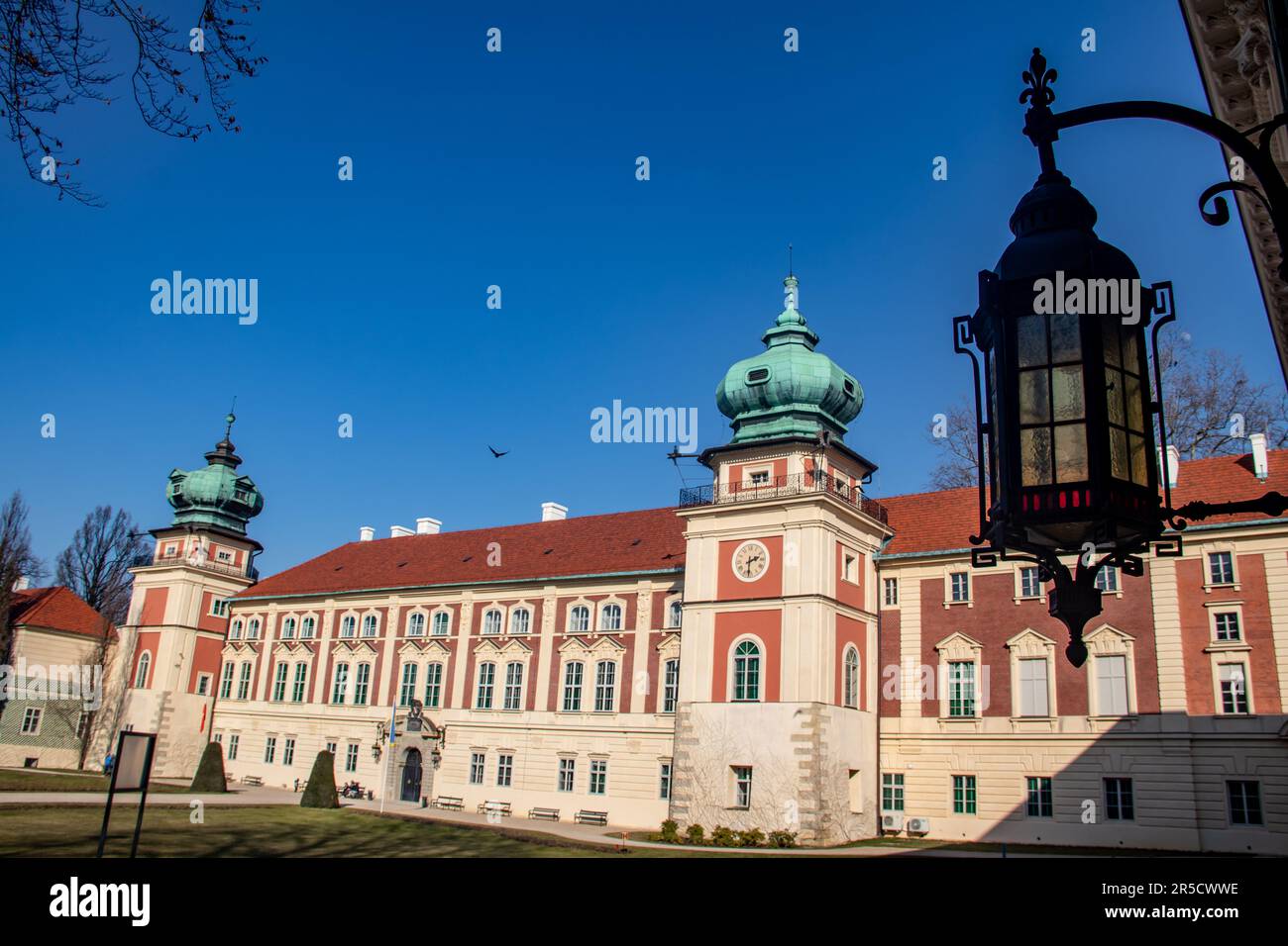 Lancut Castle in Poland is a magnificent historic fortress with rich ...