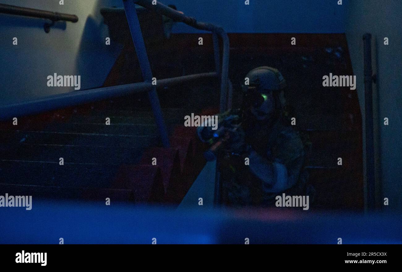 A U.S. Air Force Special Tactics operator, assigned to the 24th Special ...