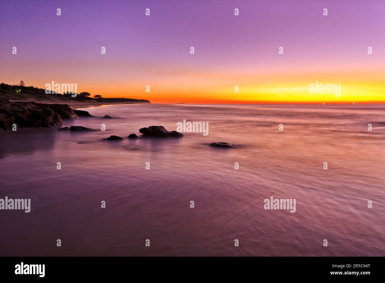 Sunrise on coast from inside hi-res stock photography and images - Alamy
