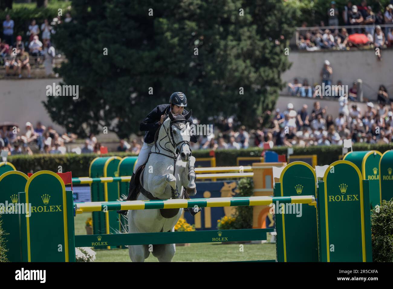 Rome, Italy - 28th May, 2023: ROME ROLEX GRAND PRIX 2023 INTERNATIONAL ...