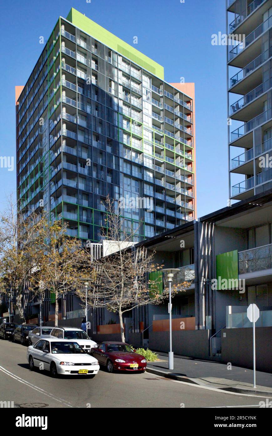 The new Jackson's Landing suburb in Pyrmont, Sydney, NSW, Australia ...