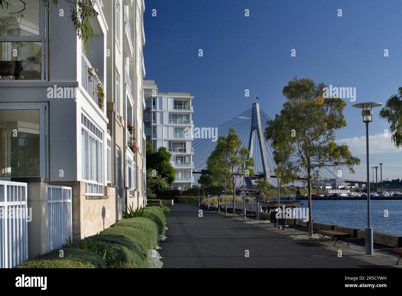 The new Jackson's Landing suburb in Pyrmont, Sydney, NSW, Australia ...