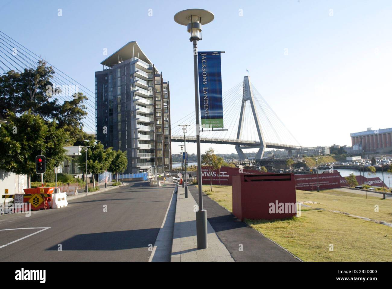 The new Jackson's Landing suburb in Pyrmont, Sydney, NSW, Australia ...