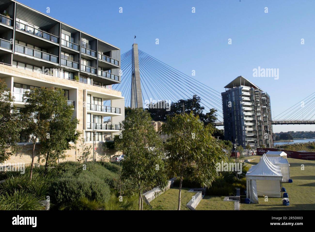 The new Jackson's Landing suburb in Pyrmont, Sydney, NSW, Australia ...
