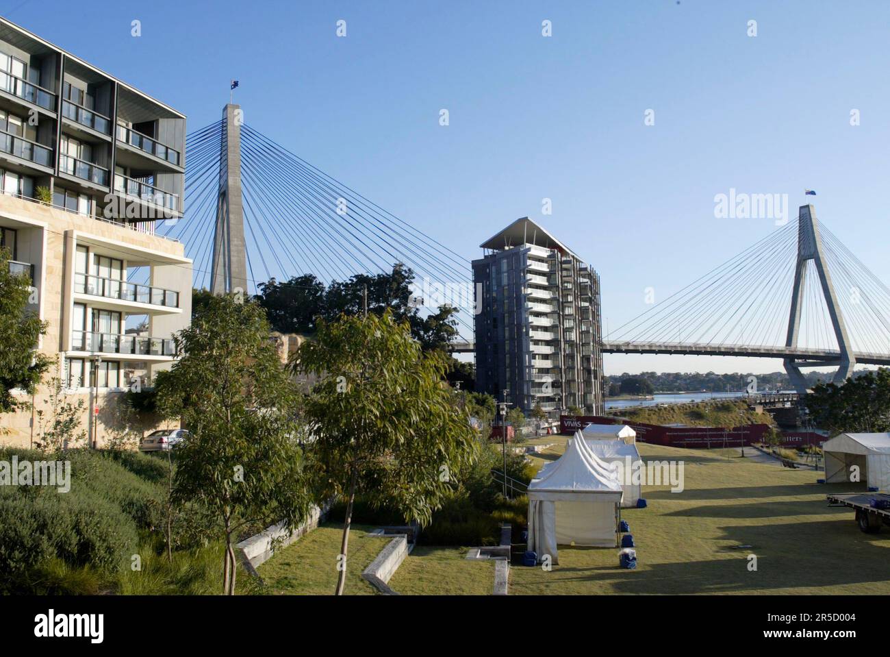 The new Jackson's Landing suburb in Pyrmont, Sydney, NSW, Australia ...