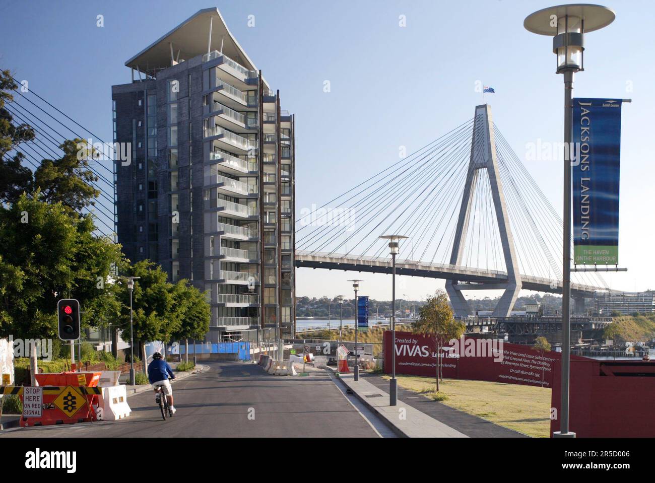 The new Jackson's Landing suburb in Pyrmont, Sydney, NSW, Australia ...