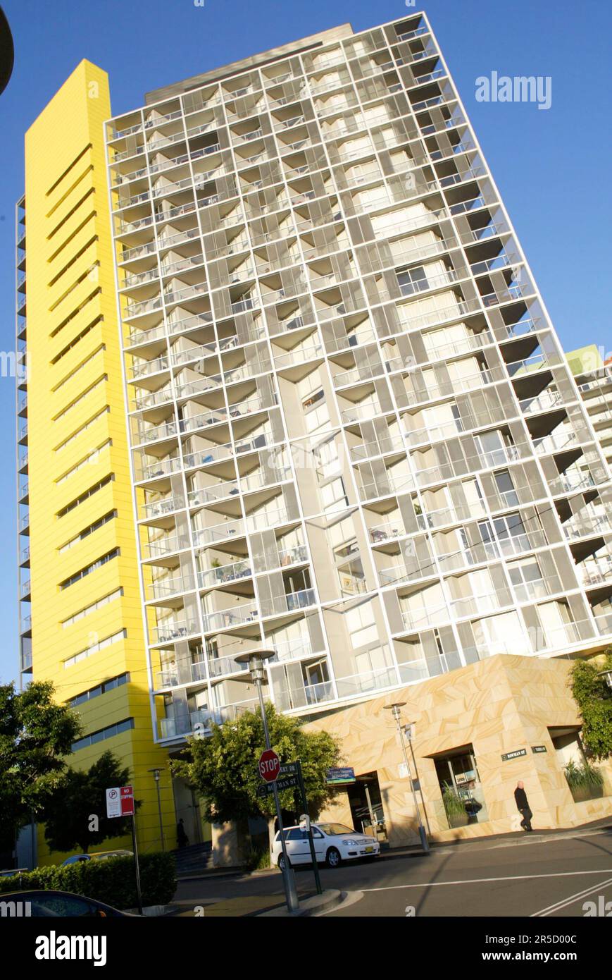 The new Jackson's Landing suburb in Pyrmont, Sydney, NSW, Australia ...