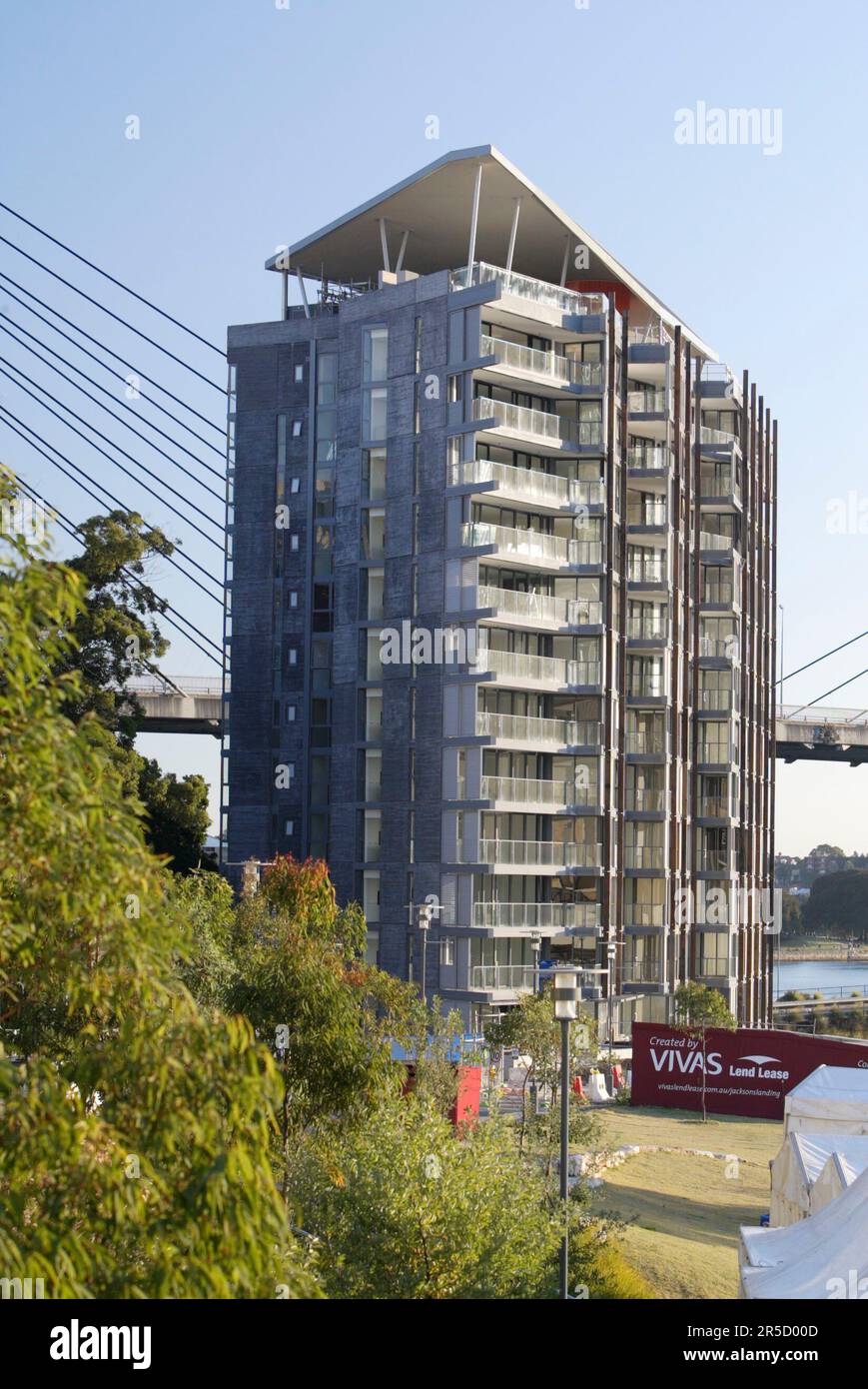 The new Jackson's Landing suburb in Pyrmont, Sydney, NSW, Australia ...