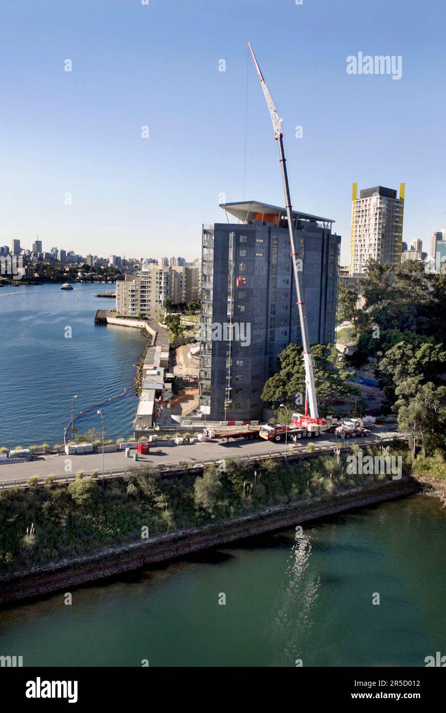 The new Jackson's Landing suburb in Pyrmont, Sydney, NSW, Australia ...