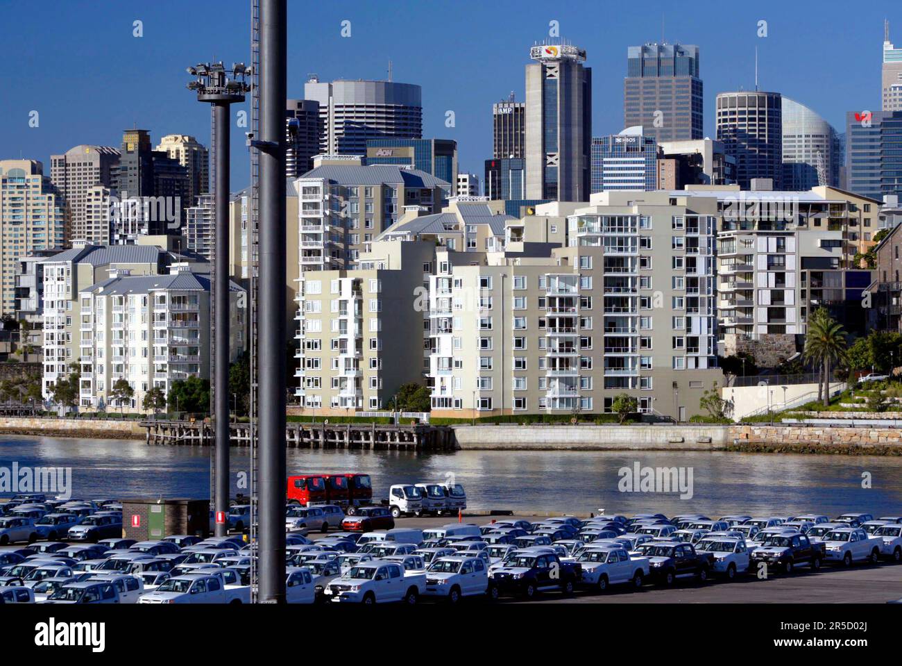 The new Jackson's Landing suburb in Pyrmont, Sydney, NSW, Australia ...