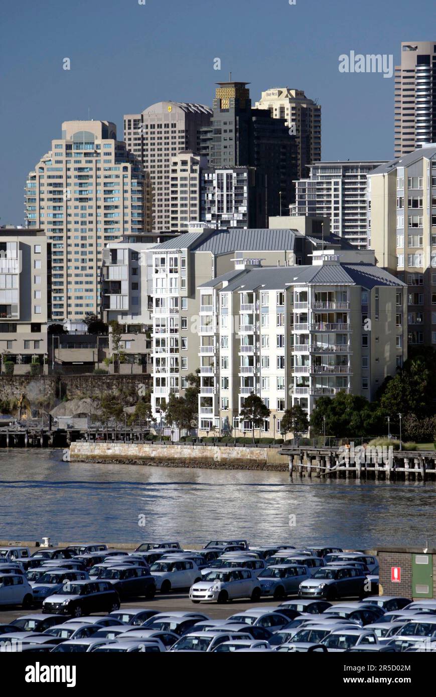 The new Jackson's Landing suburb in Pyrmont, Sydney, NSW, Australia ...