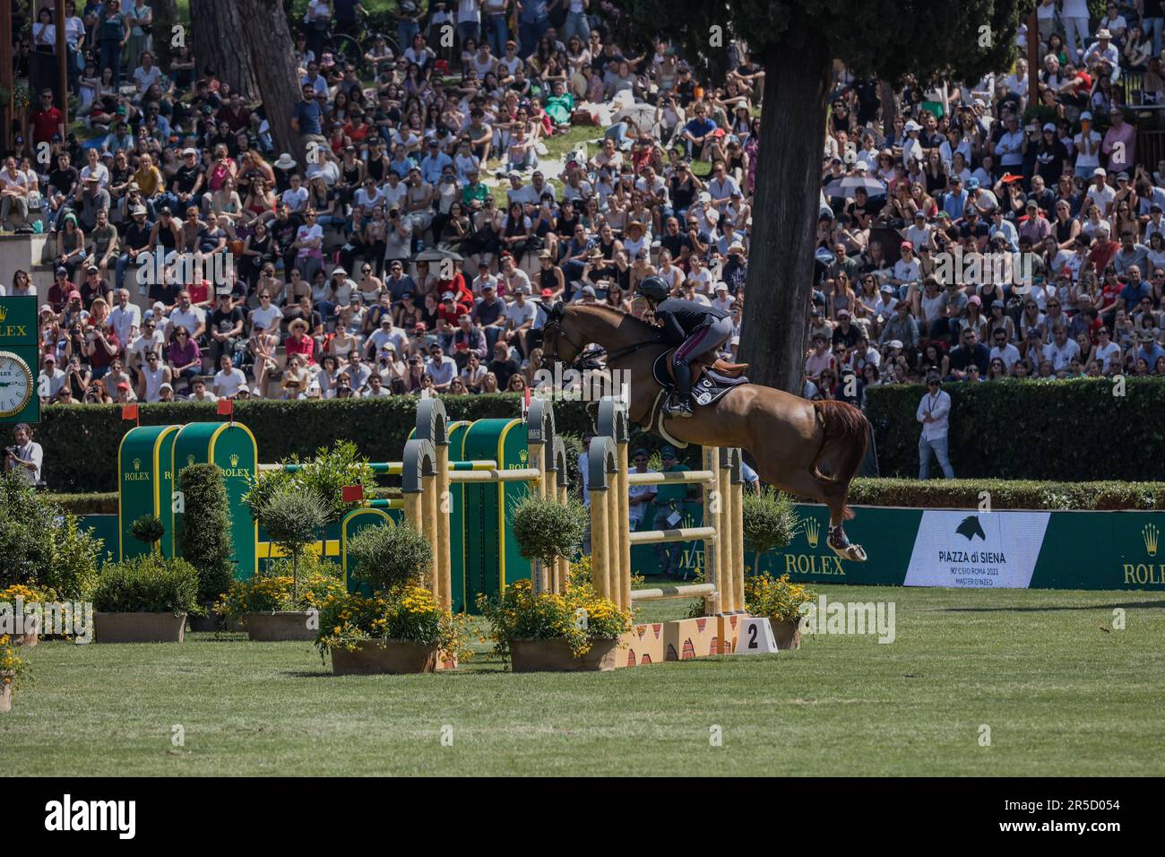 Rome, Italy - 28th May, 2023: ROME ROLEX GRAND PRIX 2023 INTERNATIONAL ...