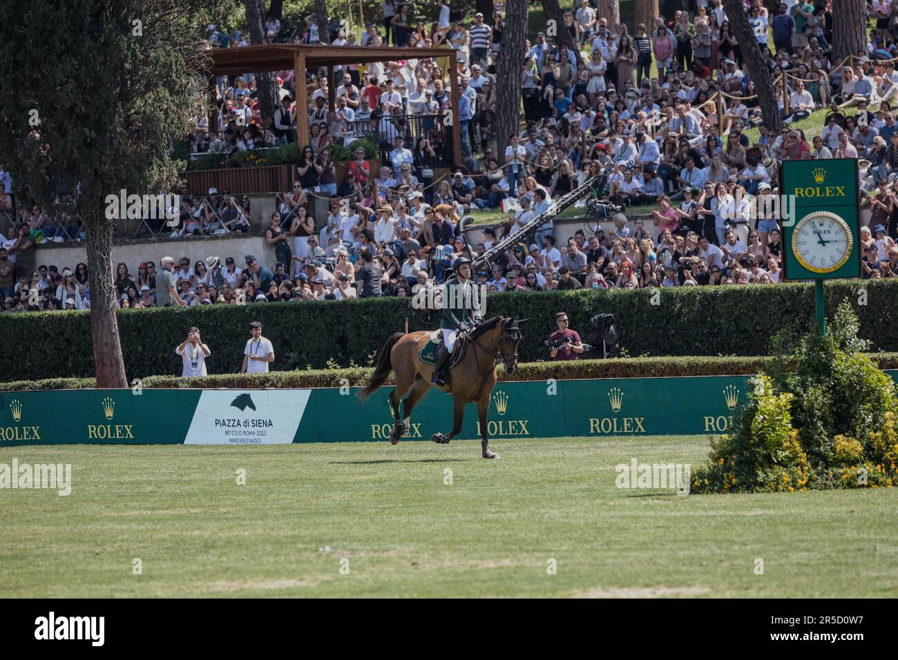 Rome, Italy - 28th May, 2023: ROME ROLEX GRAND PRIX 2023 INTERNATIONAL ...