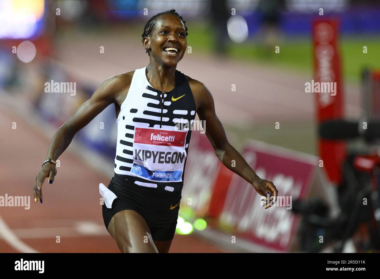 Florence, Italy. 02nd June, 2023. Fede KIPYEGON (KEN) during the Golden ...
