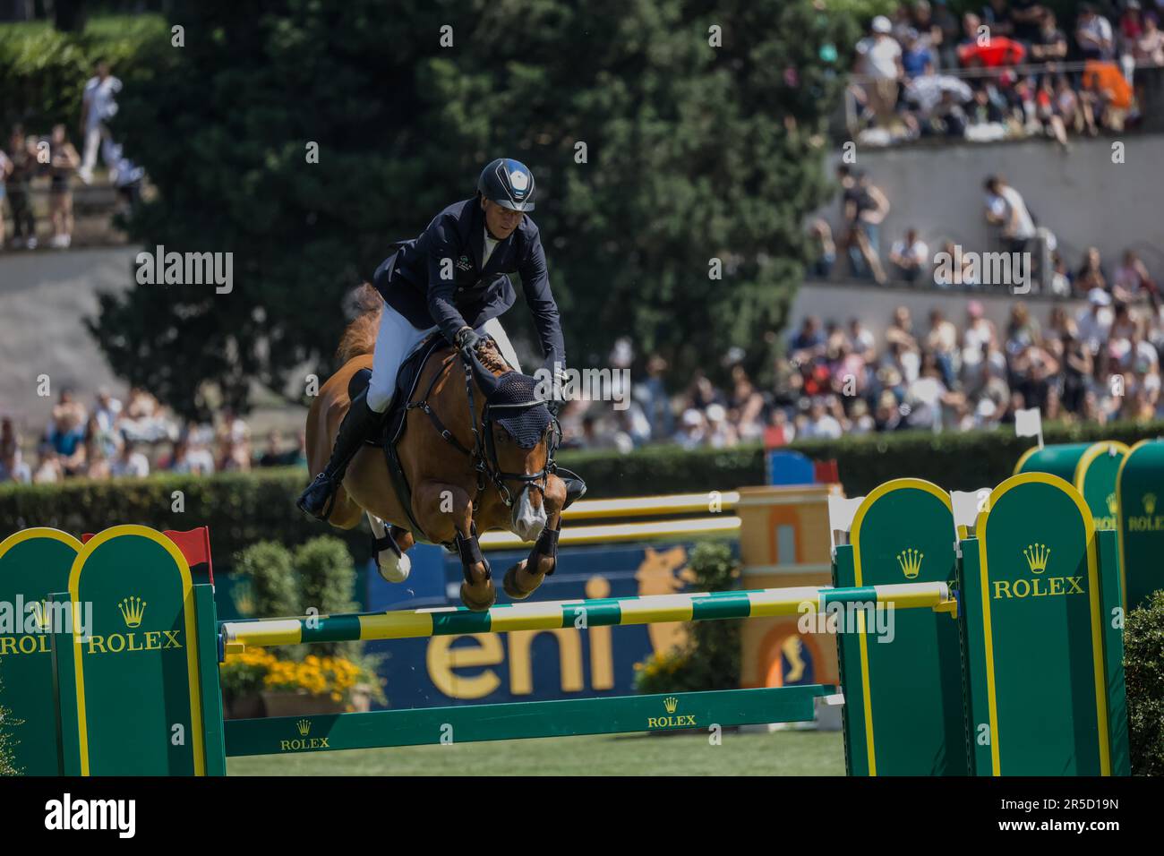 Rome, Italy - 28th May, 2023: ROME ROLEX GRAND PRIX 2023 INTERNATIONAL ...