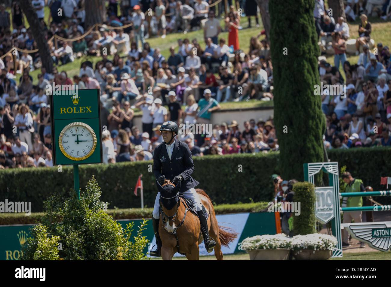 Rome, Italy - 28th May, 2023: ROME ROLEX GRAND PRIX 2023 INTERNATIONAL ...