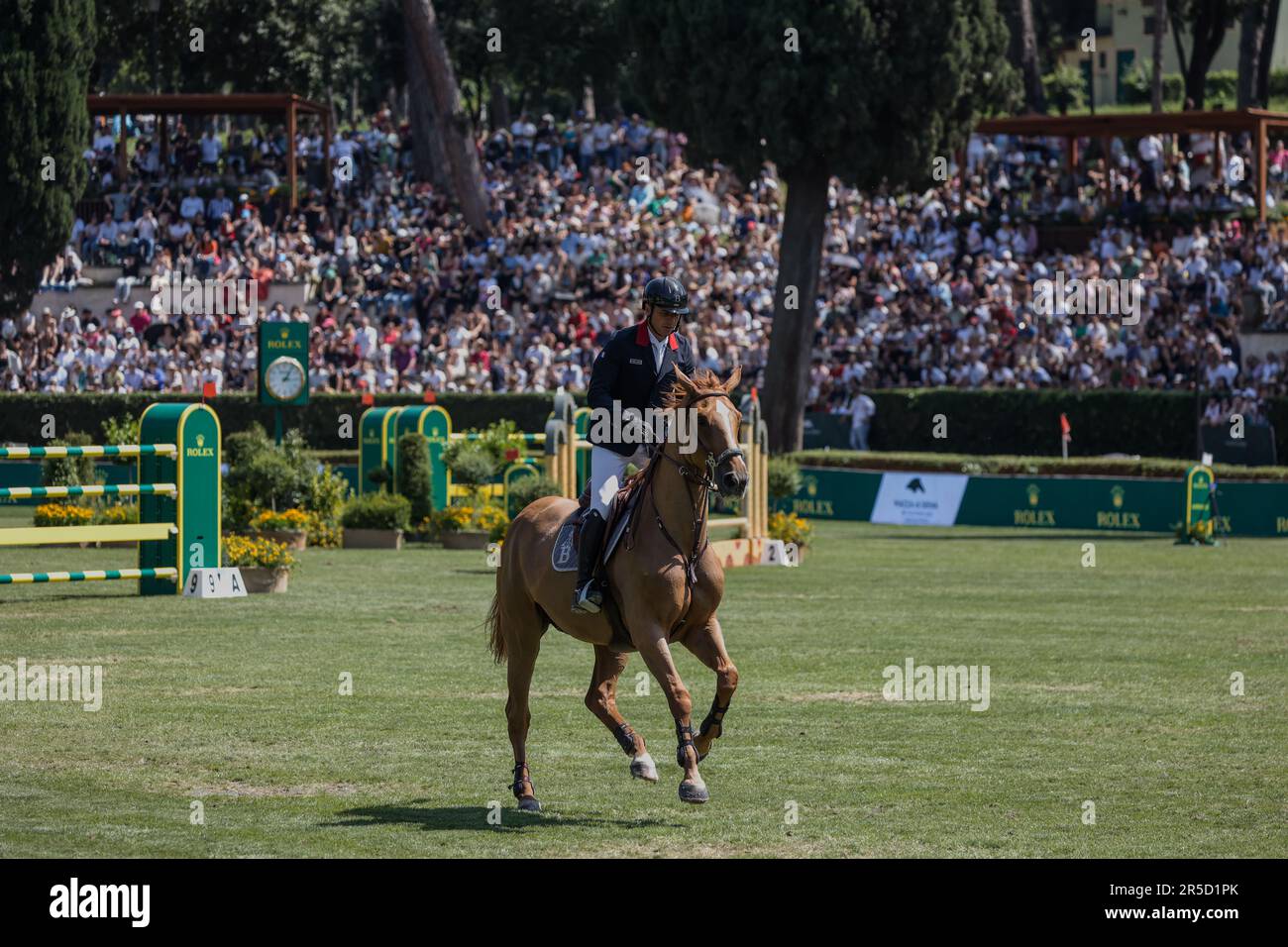 Rome, Italy - 28th May, 2023: ROME ROLEX GRAND PRIX 2023 INTERNATIONAL ...