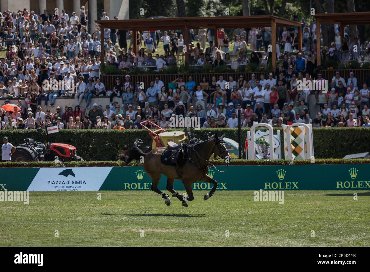 Rome, Italy - May 28, 2023: ROME ROLEX GRAND PRIX 2023 INTERNATIONAL ...