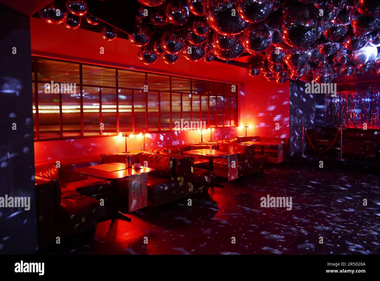 West Hollywood, California, USA 1st June 2023 Disco Balls Studio 54 ...