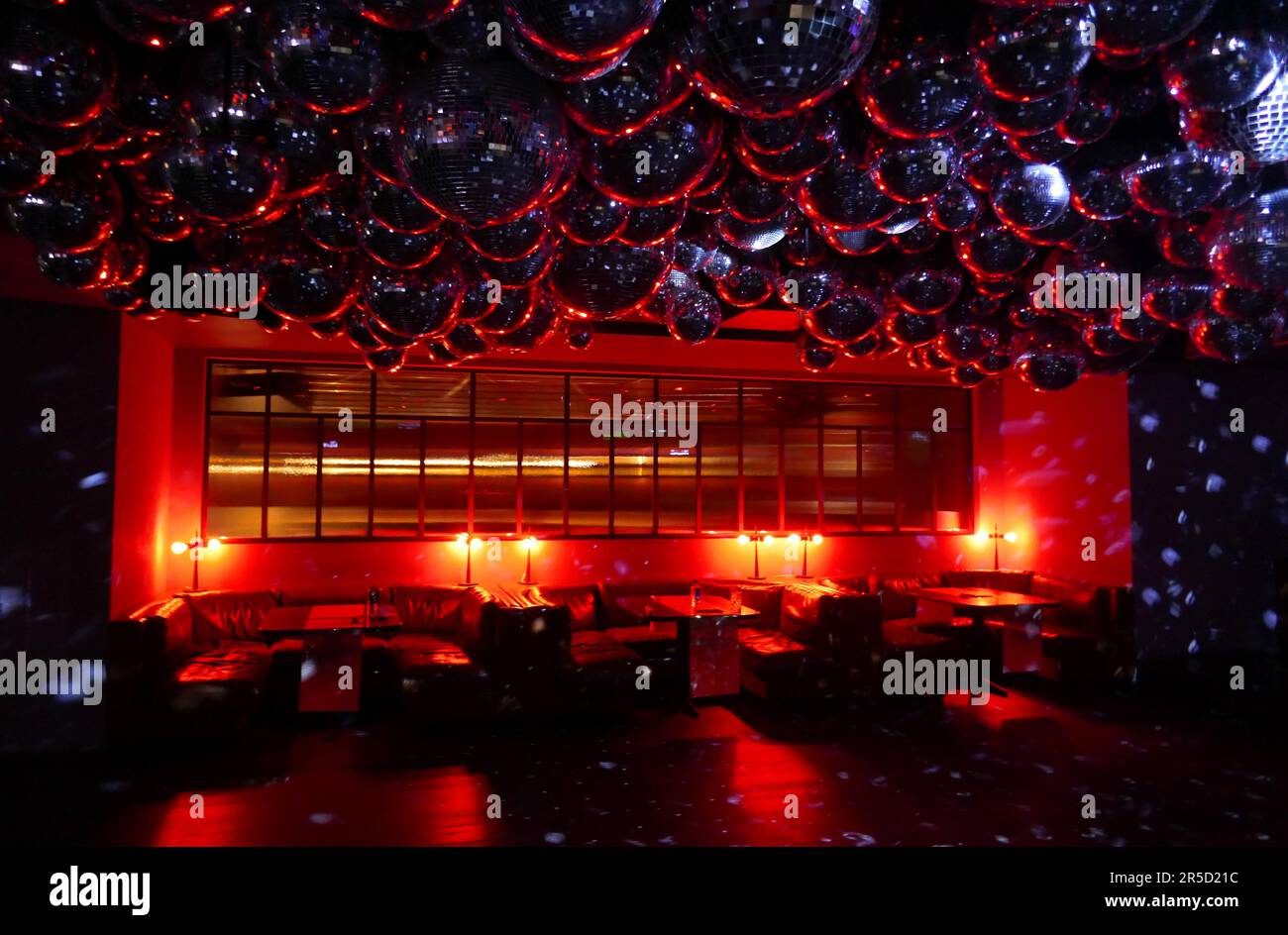 West Hollywood, California, USA 1st June 2023 Disco Balls Studio 54 ...