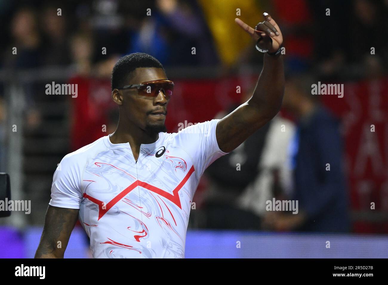Florence, Italy. 02nd June, 2023. Fred KERLEY (USA) during the Golden ...