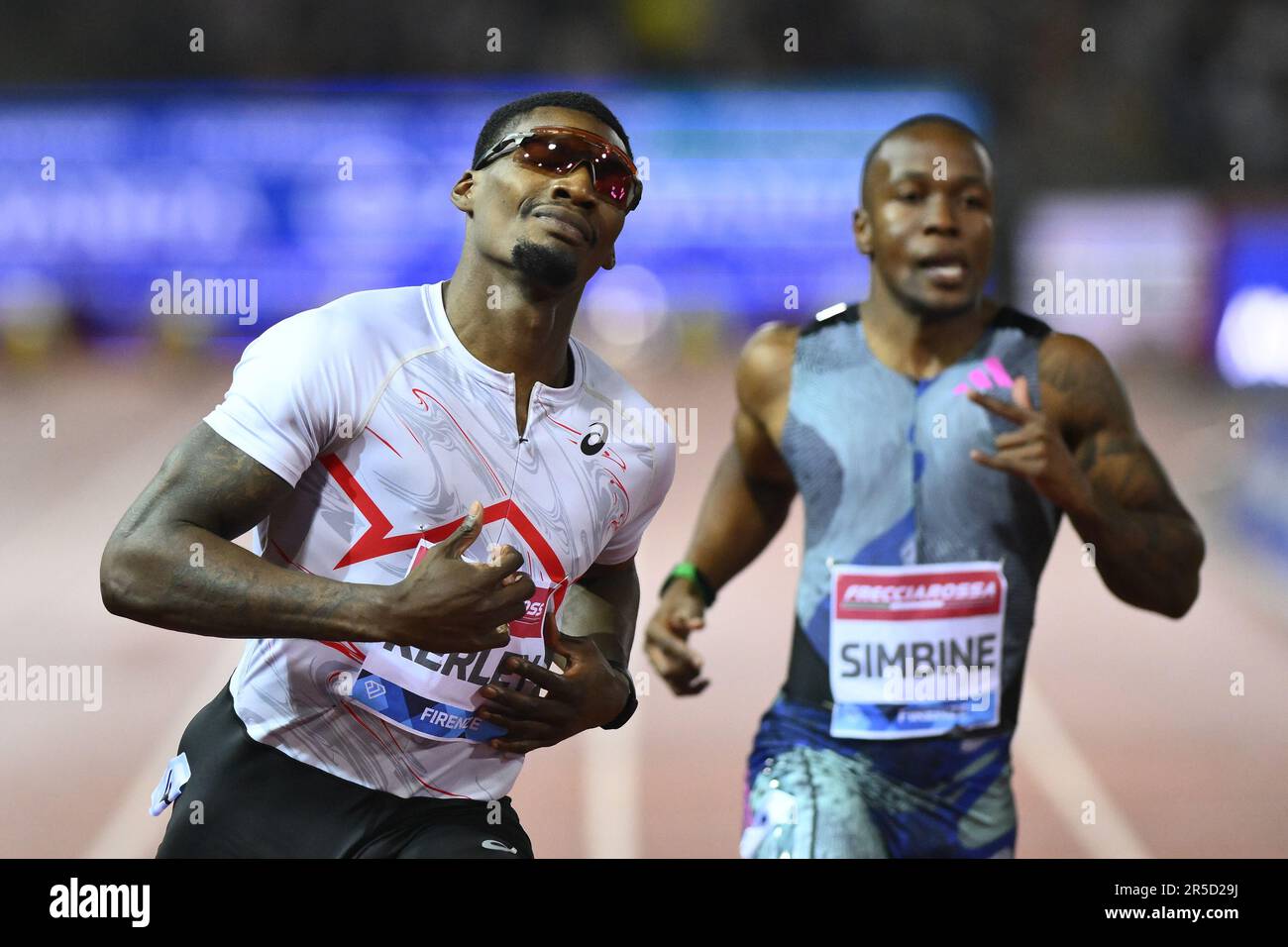 Florence, Italy. 02nd June, 2023. Fred KERLEY (USA) during the Golden ...