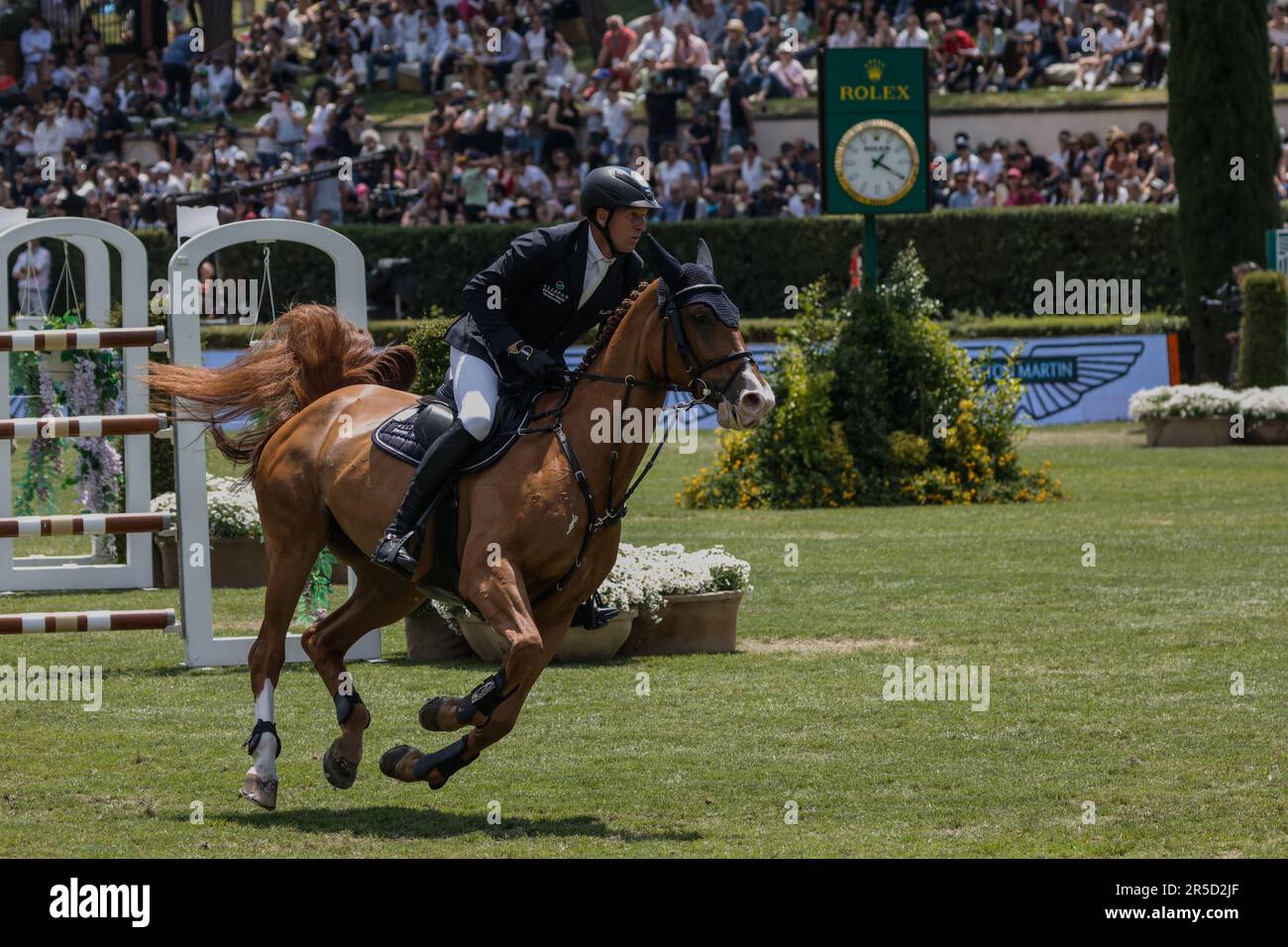 Rome, Italy - 28th May, 2023: ROME ROLEX GRAND PRIX 2023 INTERNATIONAL ...