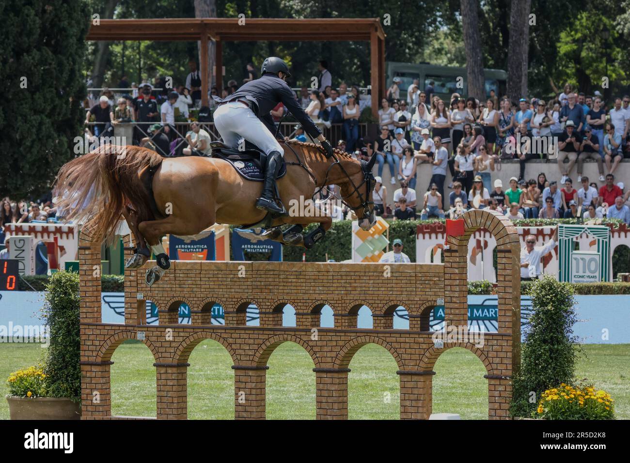 Rome, Italy - 28th May, 2023: ROME ROLEX GRAND PRIX 2023 INTERNATIONAL ...