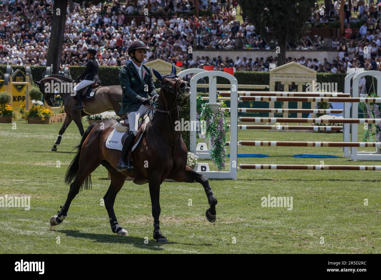 Rome, Italy - 28th May, 2023: ROME ROLEX GRAND PRIX 2023 INTERNATIONAL ...