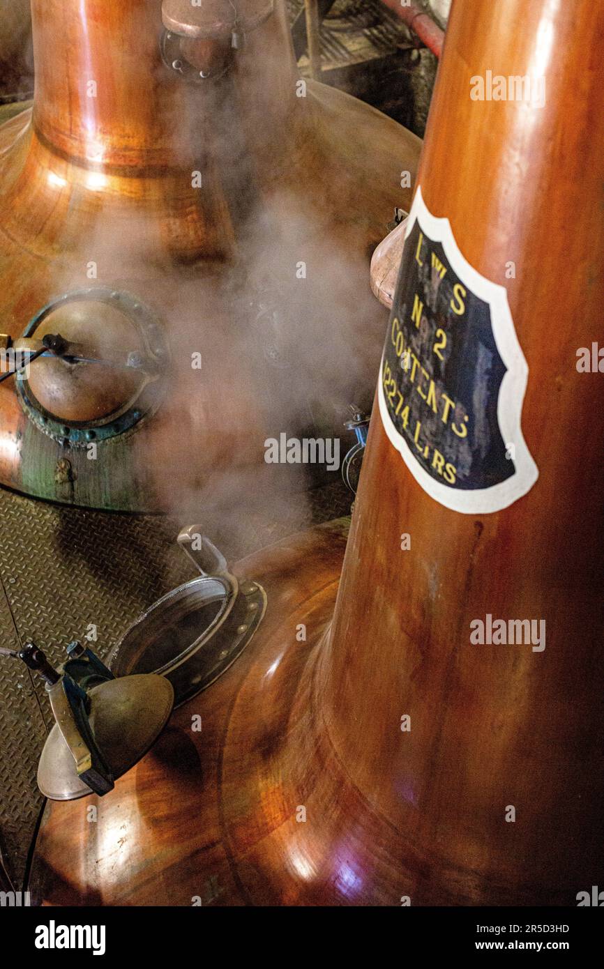 Springbank distillery still house , Campbeltown, Scotland, United ...