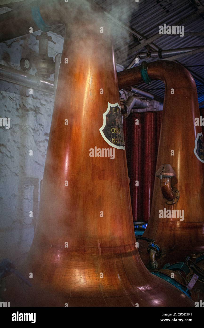 Springbank distillery still house , Campbeltown, Scotland, United ...