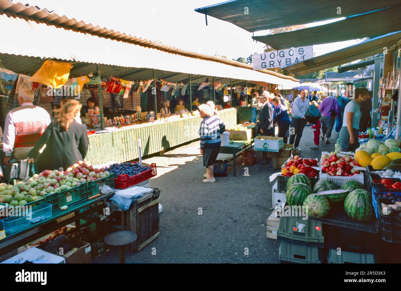 Public Market, Kaunas, Lithuania Stock Photo - Alamy