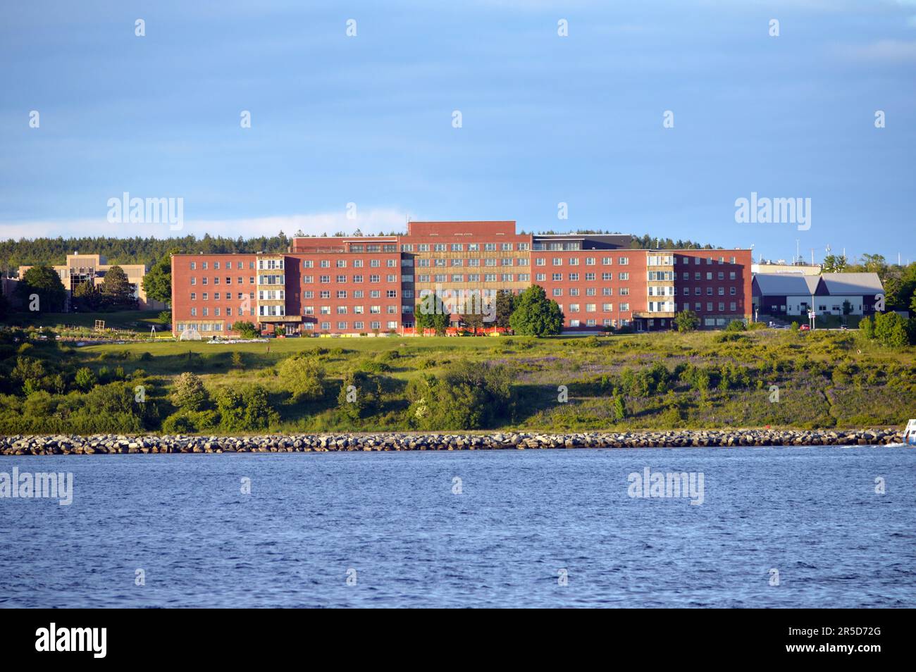 The Nova Scotia Hospital, a psychiatric hospital on the waterfront of ...