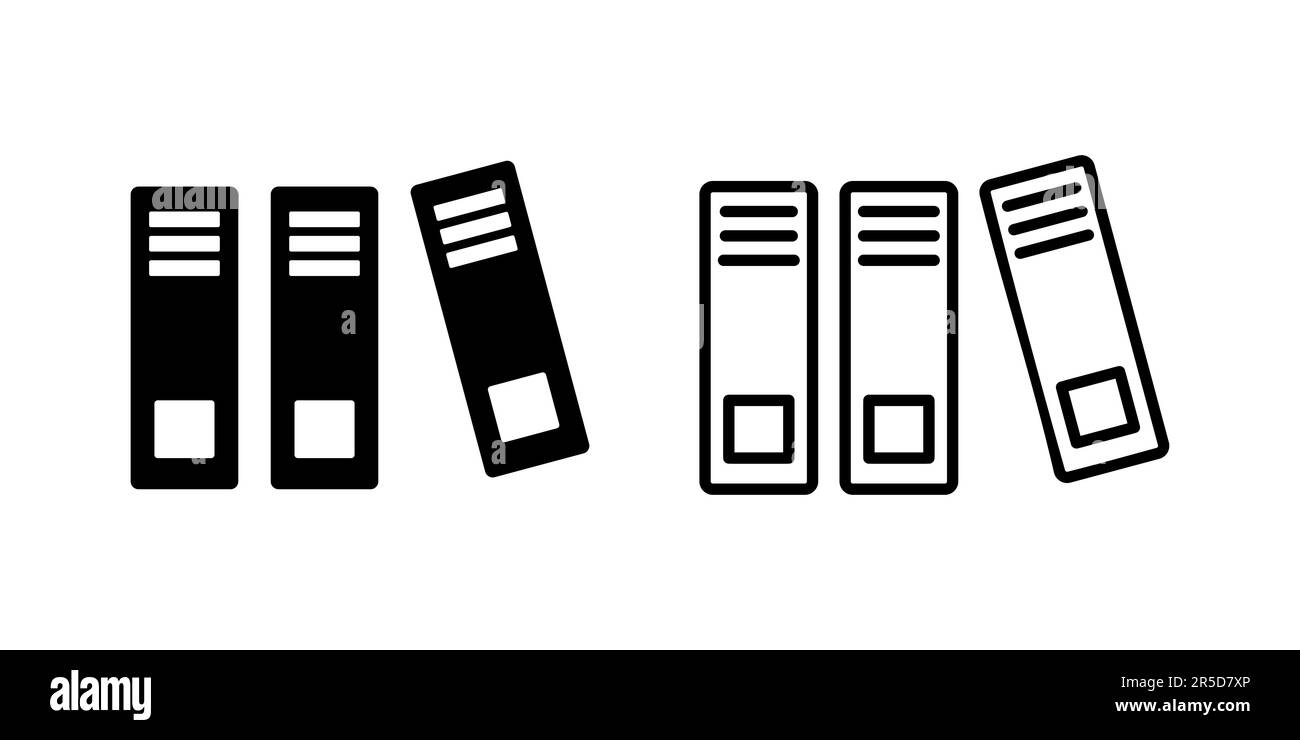 Library icon set. education icon vector Stock Vector Image & Art - Alamy